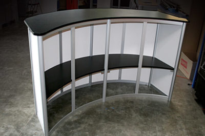 Trade Show Counters & Podiums | The Exhibit Company